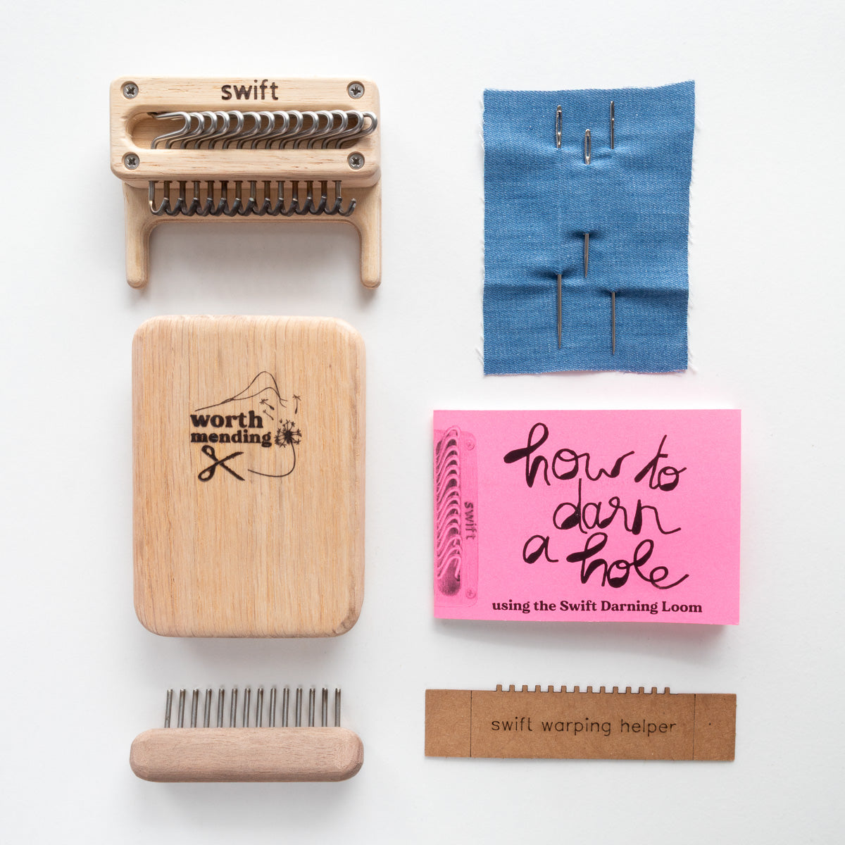 Swift Darning Loom from Worth Mending | modernmending.com – Modern Mending