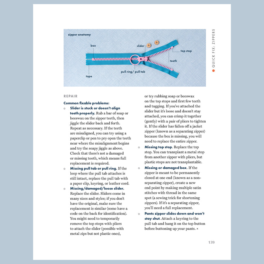 Modern Mending book – second edition, signed copy | modernmending.com