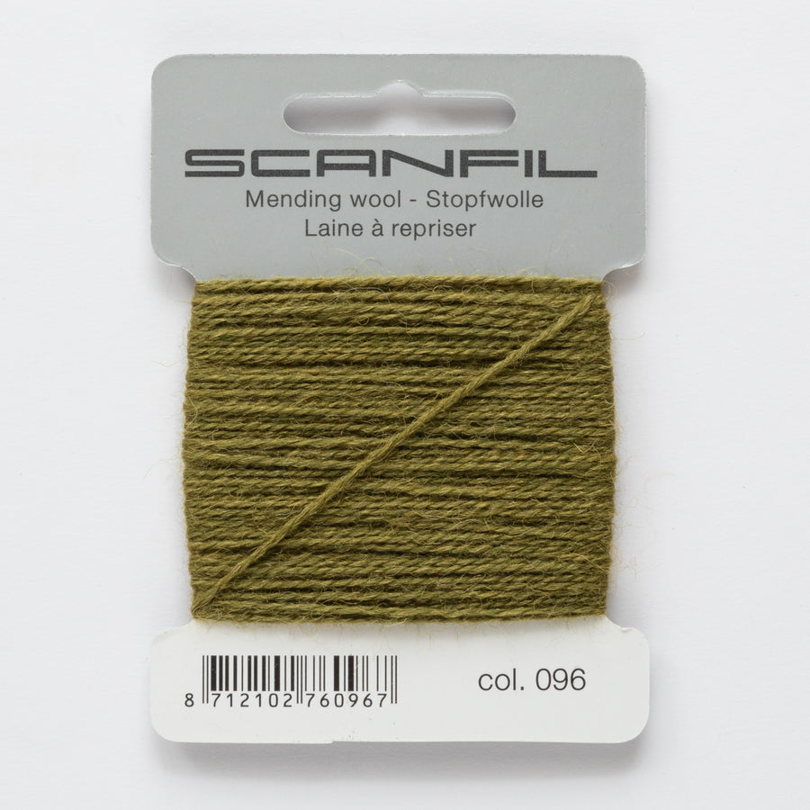 Scanfil mending wool for darning in 39 colours | modernmending.com ...